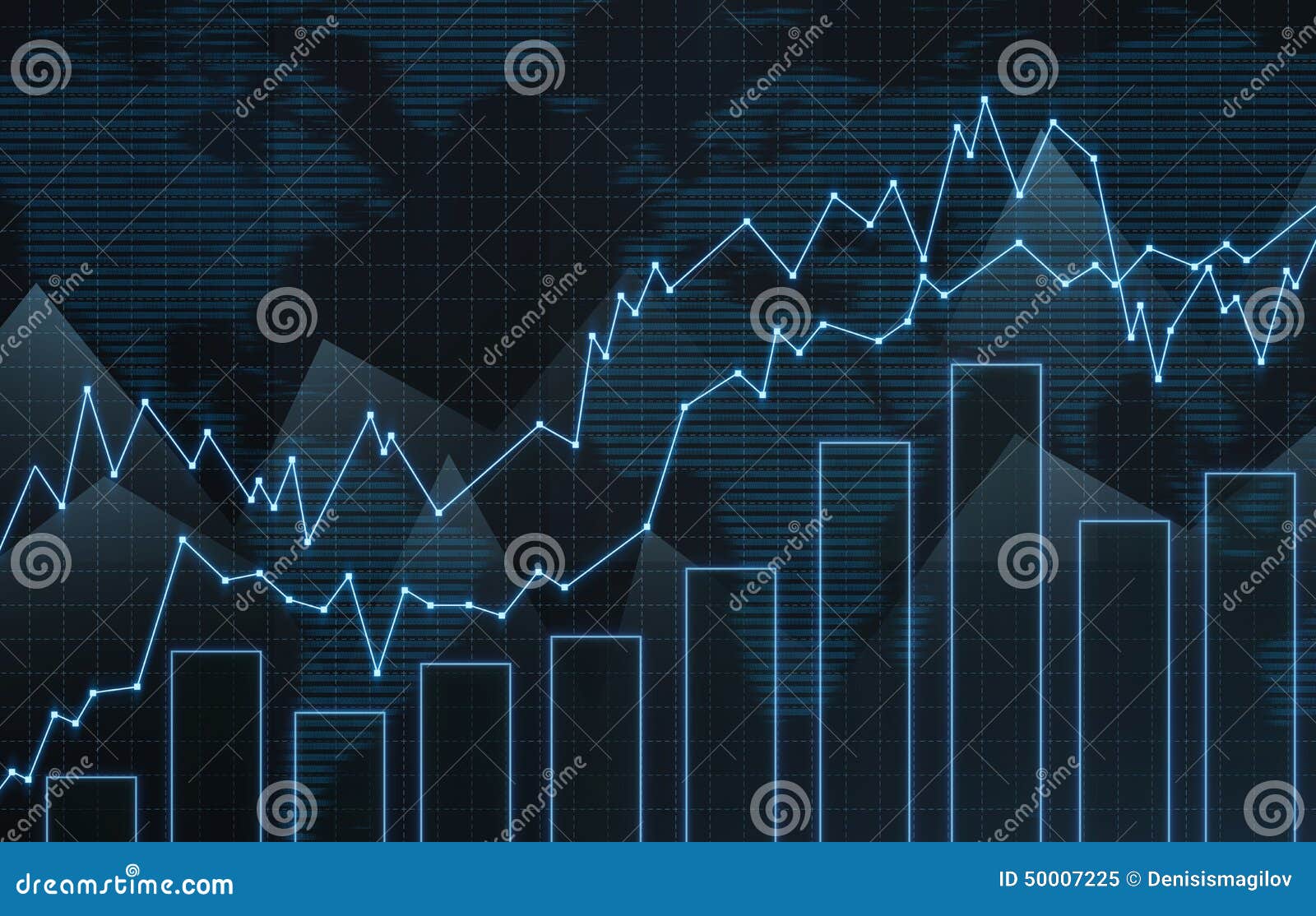 Stock graph stock image. Image of chart, media, internet - 50007225