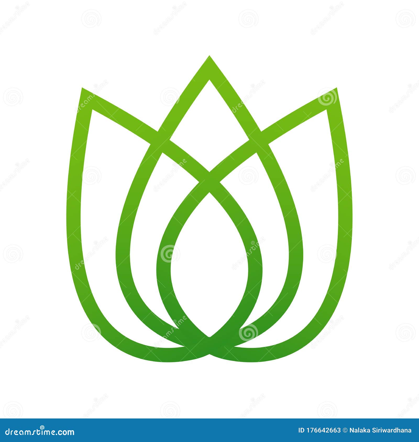 Lotus flower company logo stock illustration. Illustration of artwork ...