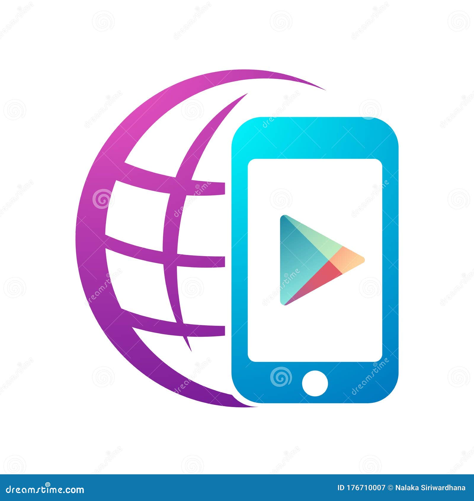 Mobile Communication Vector Icon. Stock Vector - Illustration of ...