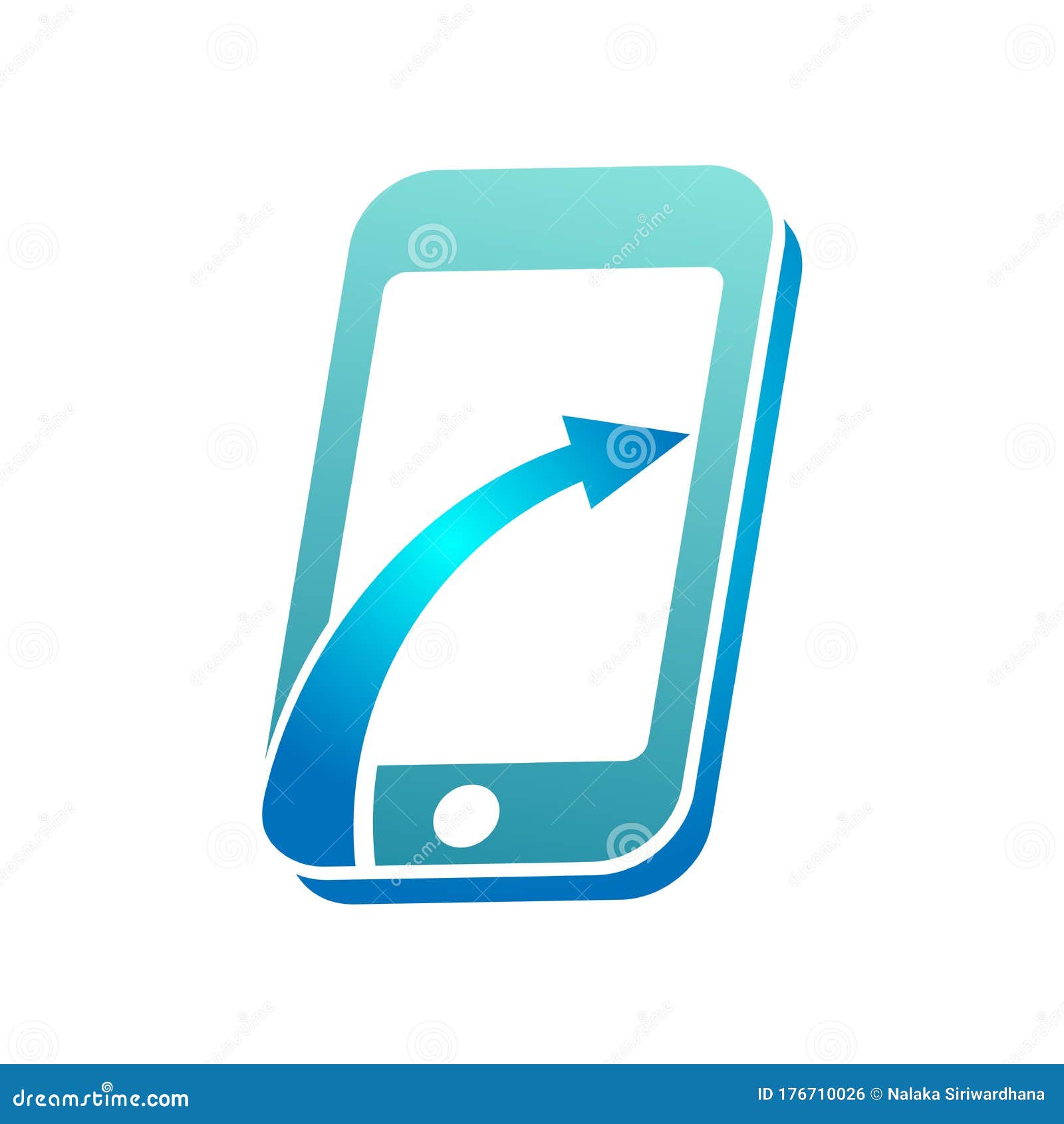 Mobile Phones Logo. Smartphone Connection. Stock Vector - Illustration ...