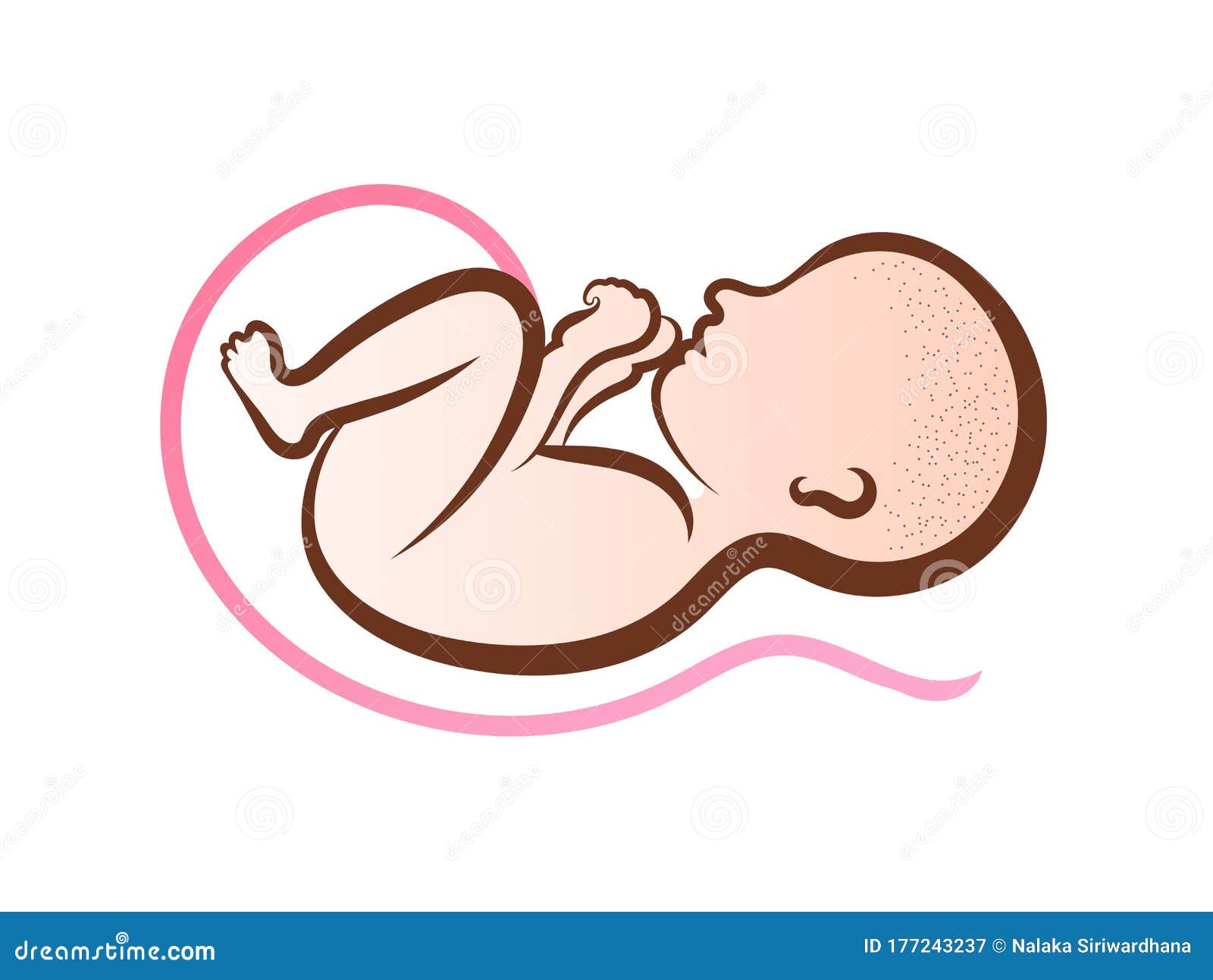 New Born Baby Cartoon Vector | CartoonDealer.com #55851603