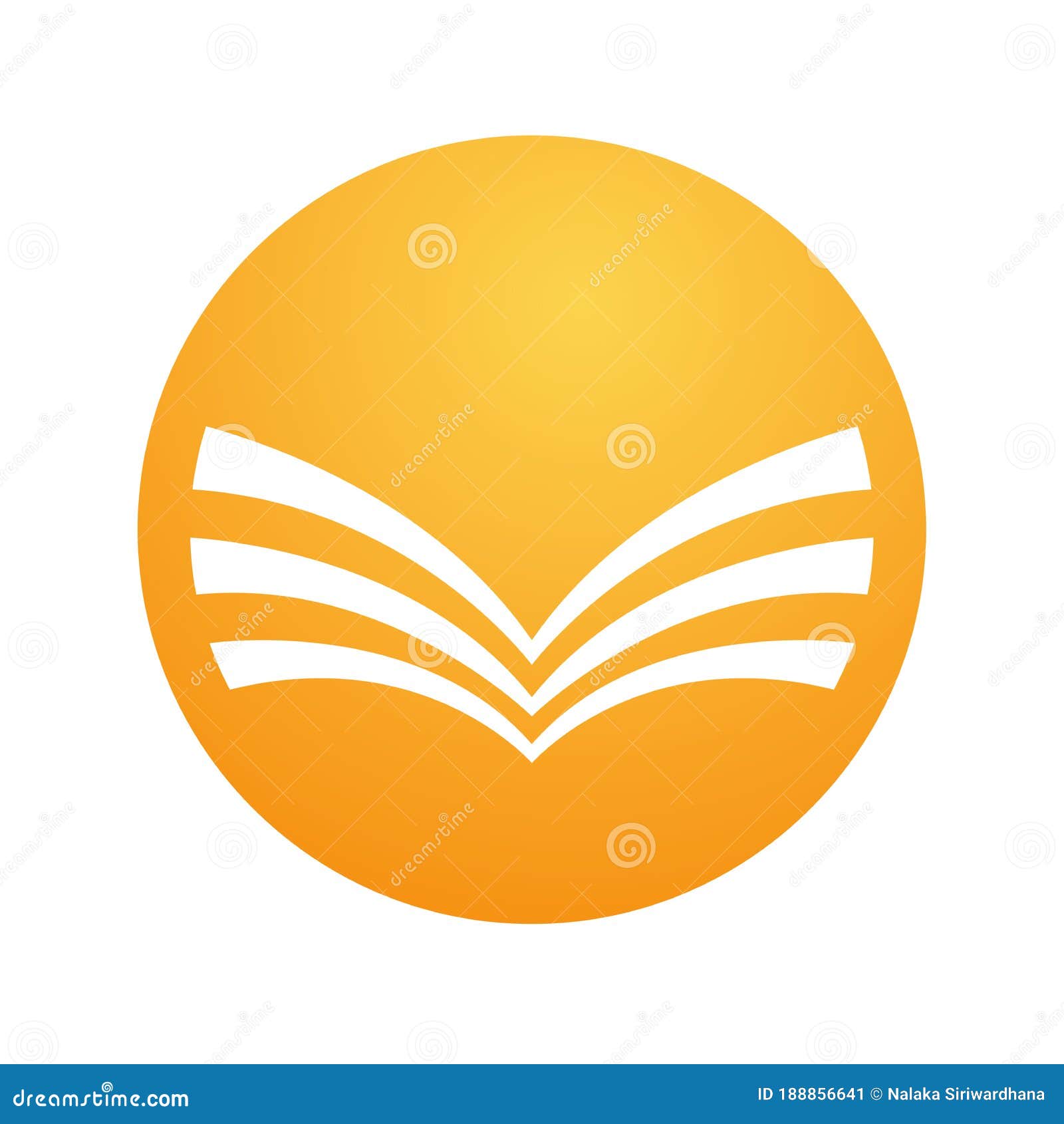 Book and pen logo symbol. stock vector. Illustration of isolated ...