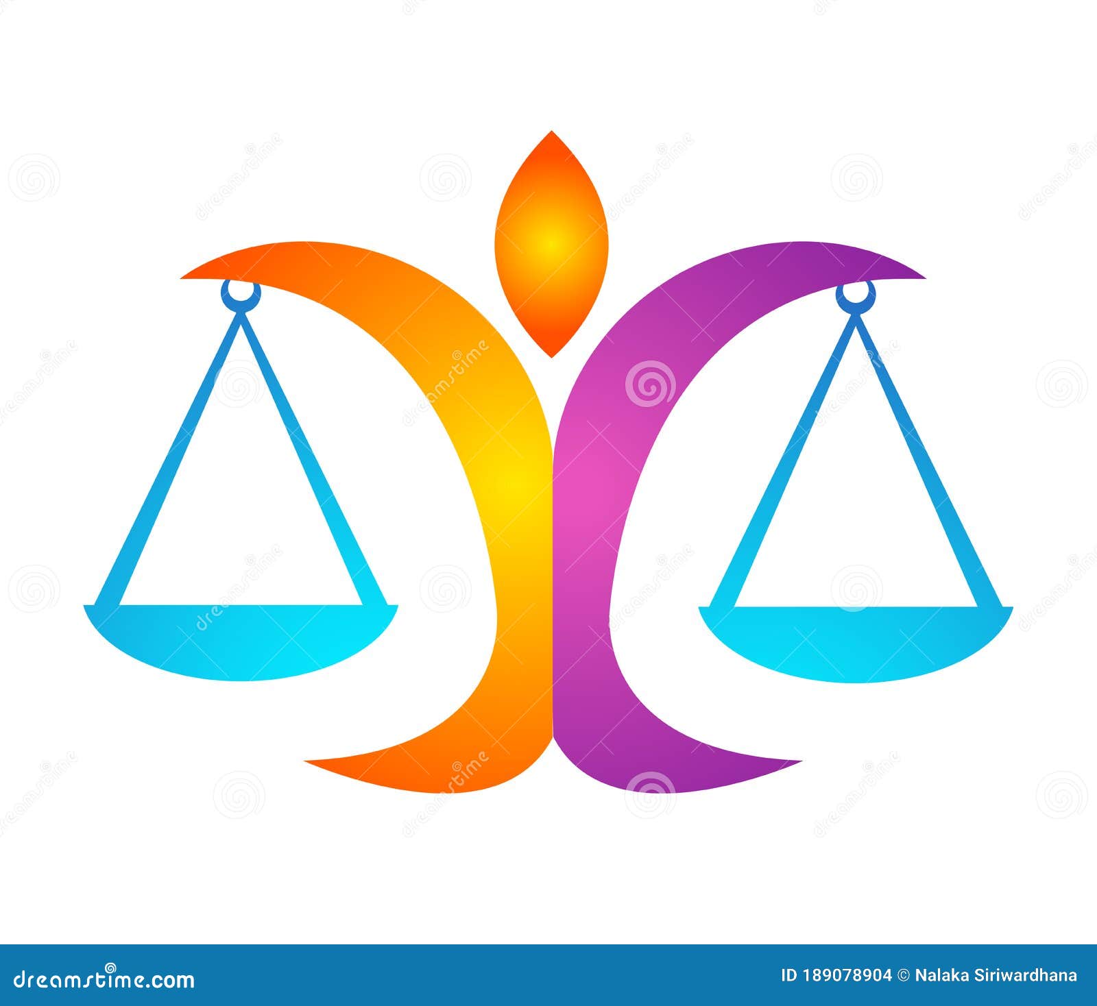 Law balance logo icon. stock illustration. Illustration of isolated ...