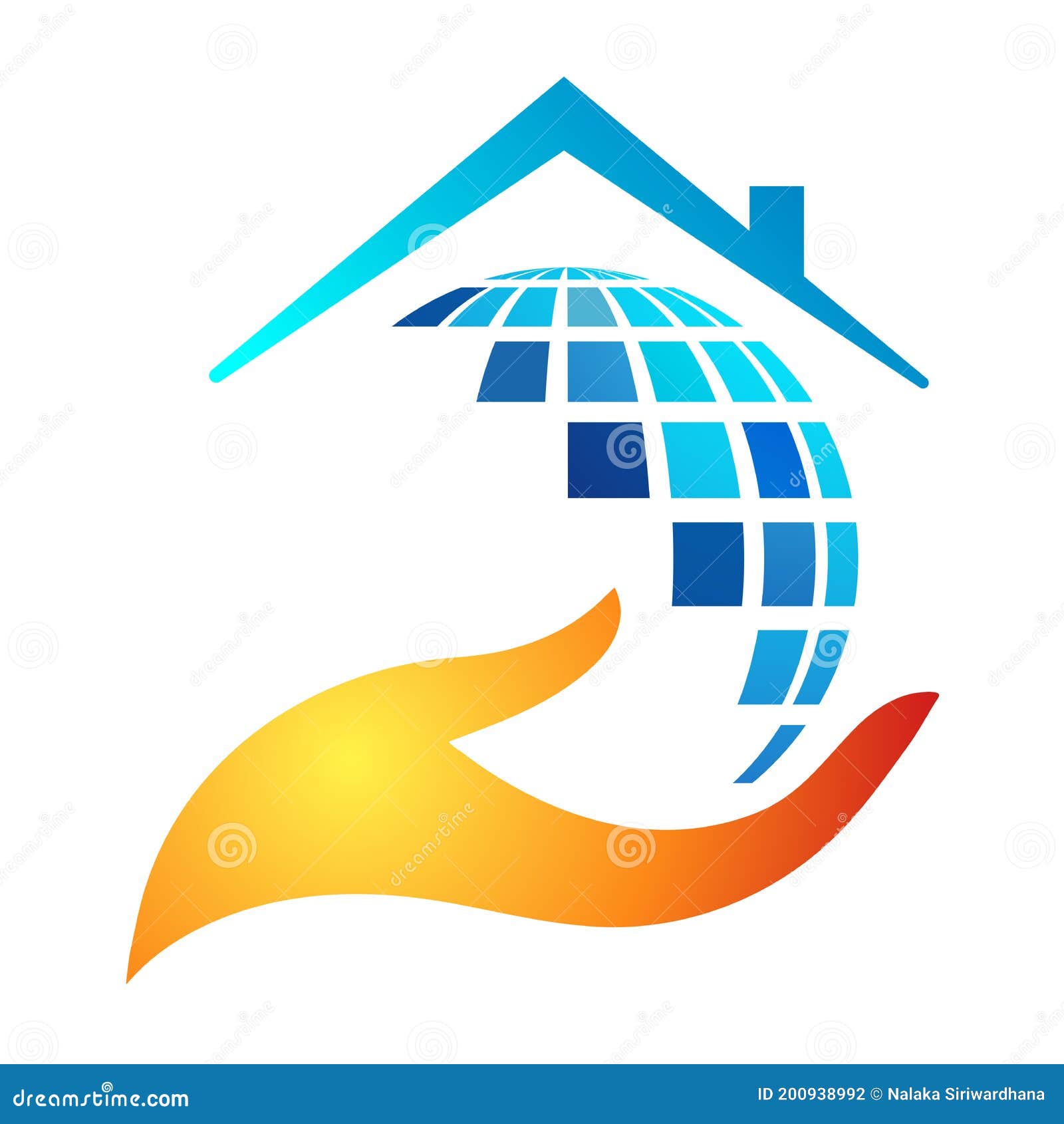 A Community Protection Globe/Earth. Stock Vector - Illustration of ...