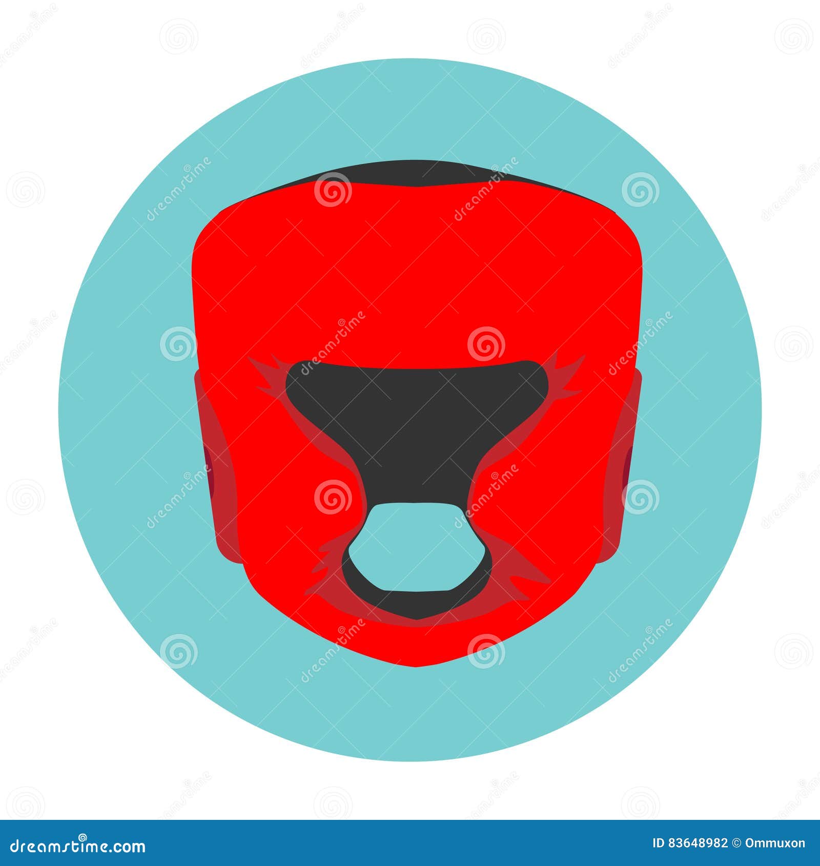 Stock Illustration Boxing Helmet Stock Vector - Illustration of boxer ...