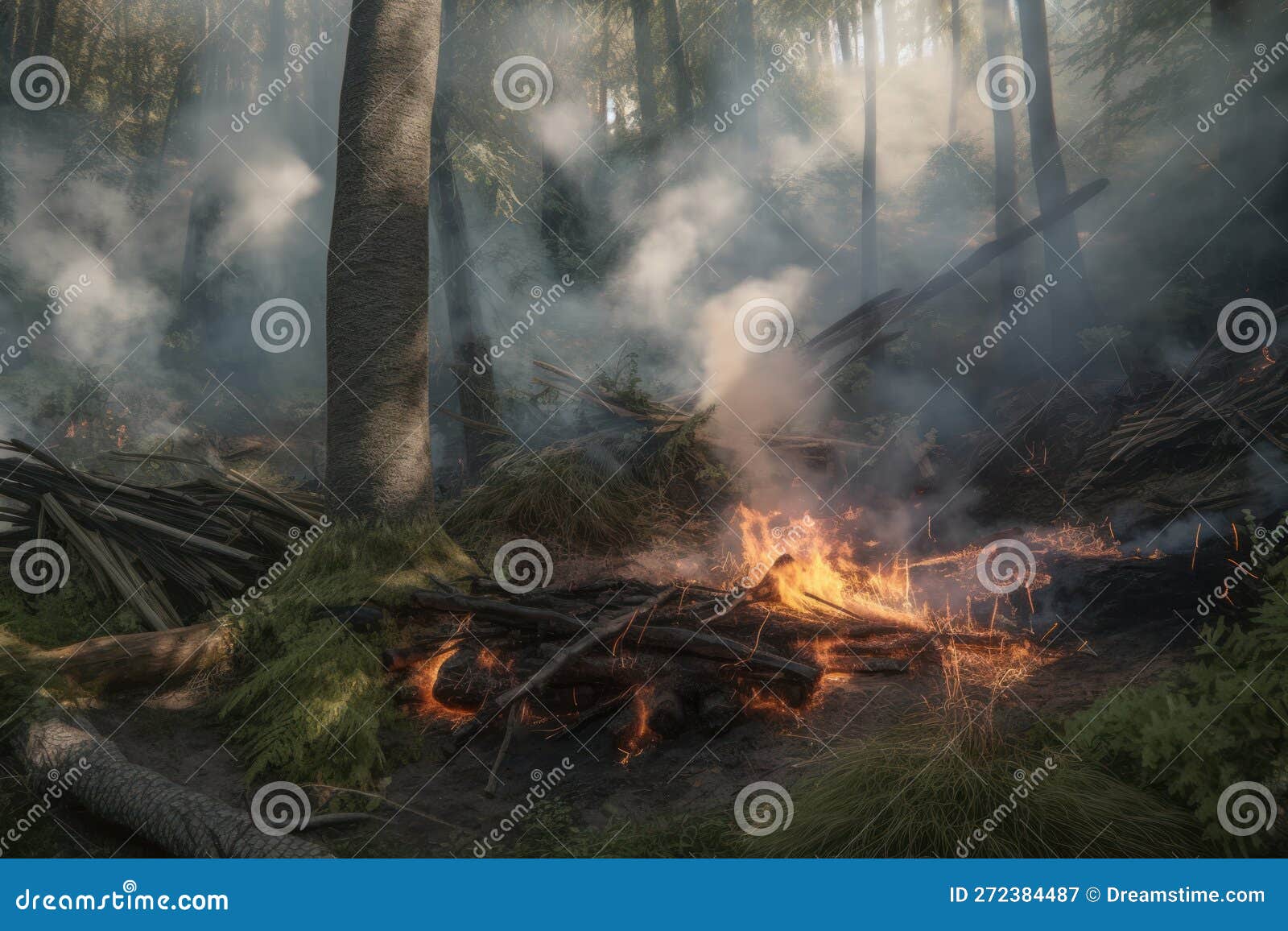 Forest Burning: a Natural or Handmade Disaster Causing Damage To ...