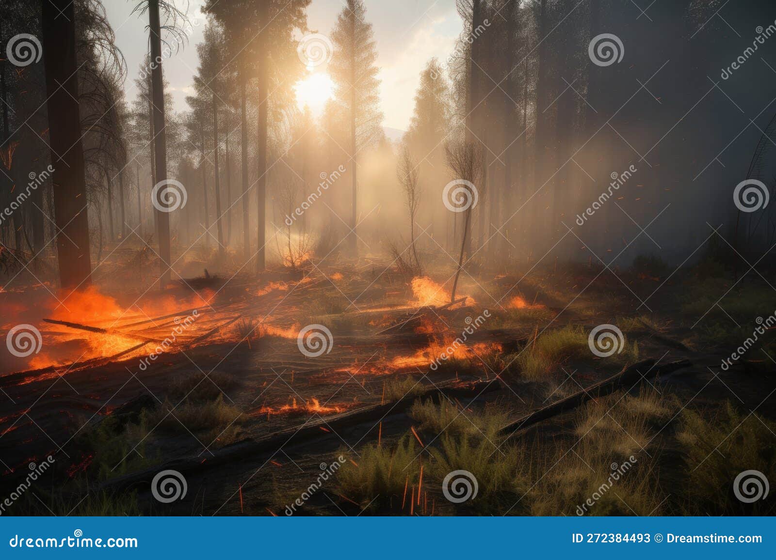 Forest Burning: a Natural or Handmade Disaster Causing Damage To ...