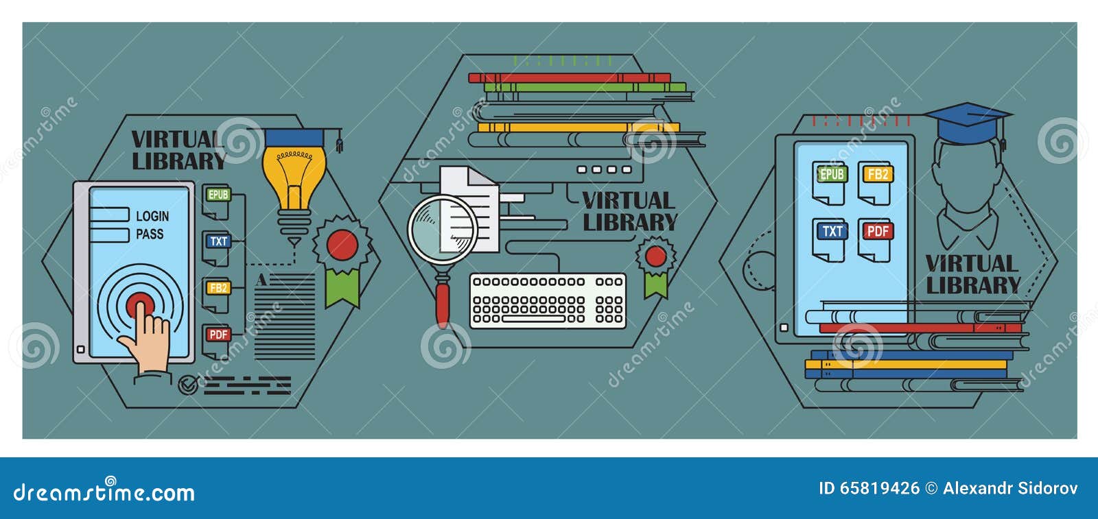 Stock Illustration. Flat Infographic Stock Vector - Illustration of ...