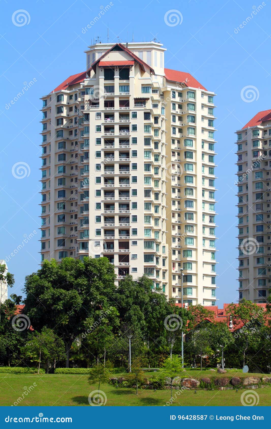 Stock Image of an Apartment Building Stock Image - Image of ...
