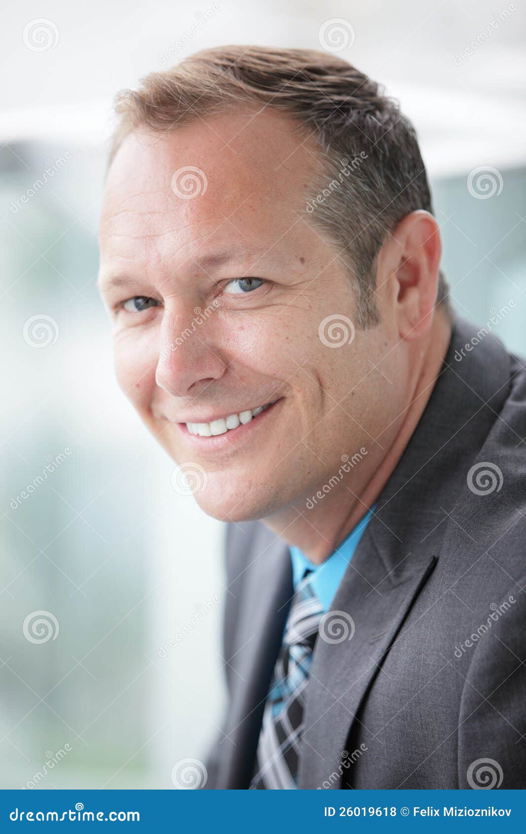 Stock Image of a Businessman Smiling Stock Photo - Image of expression ...