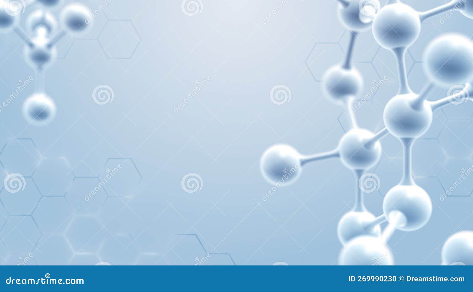 Abstarct Atom or Molecular Nanotechnology Structure Stock Illustration ...