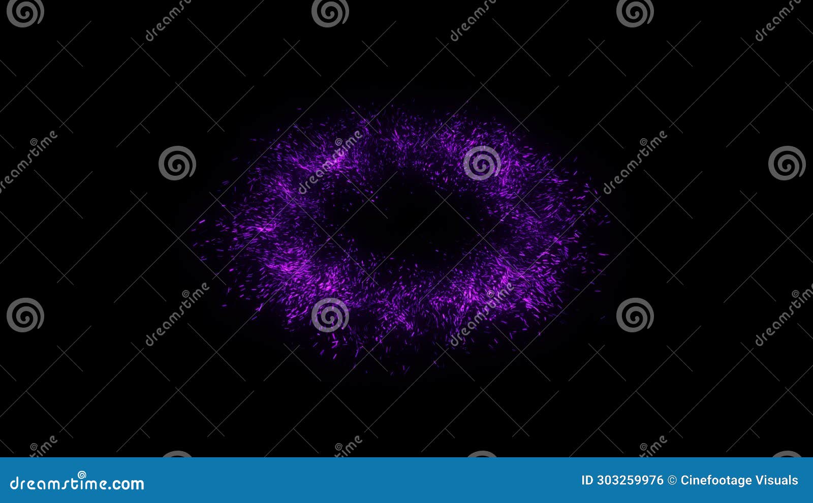 Purple Particle Explosion with Alpha Channel Stock Illustration ...