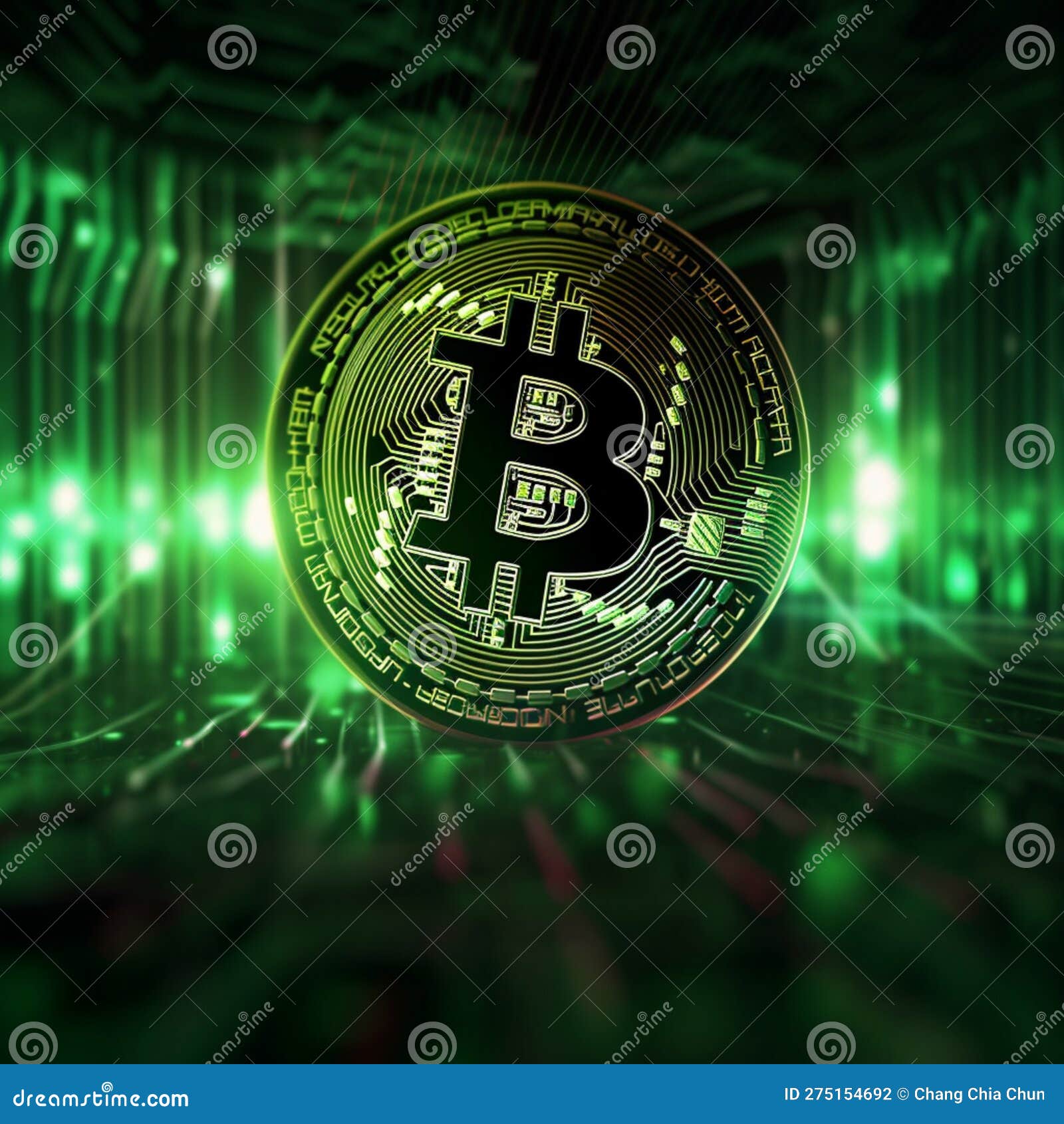 Stock image of bitcoin stock illustration. Illustration of bitcoin ...