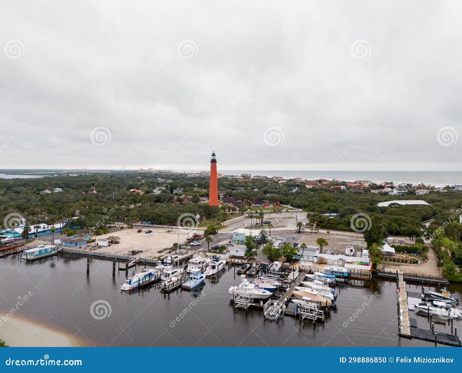 Stock Image Lighthouse at Ponce Inlet Florida USA Stock Photo - Image ...
