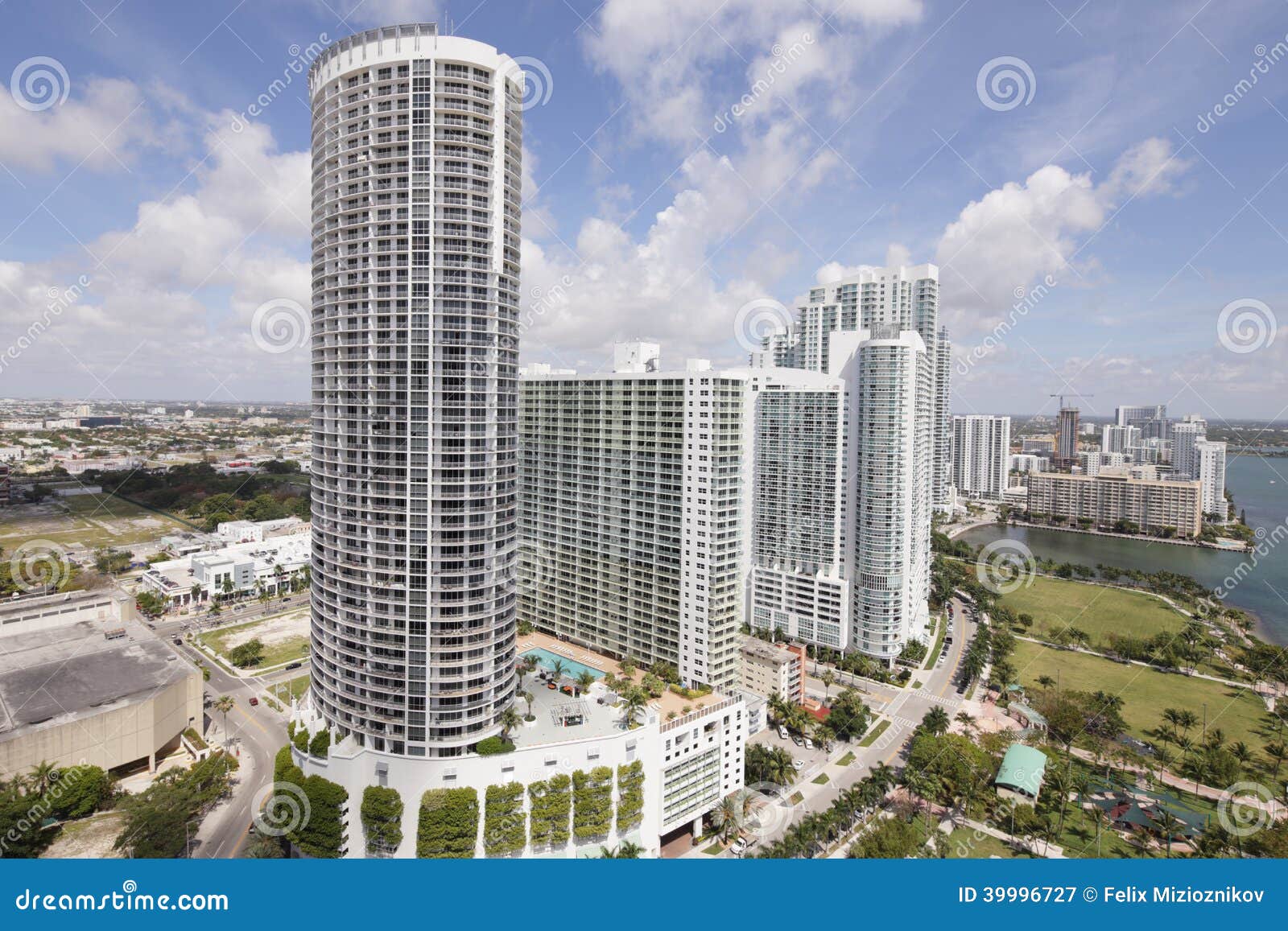 Stock Image of Miami Architecture Stock Image - Image of residential ...