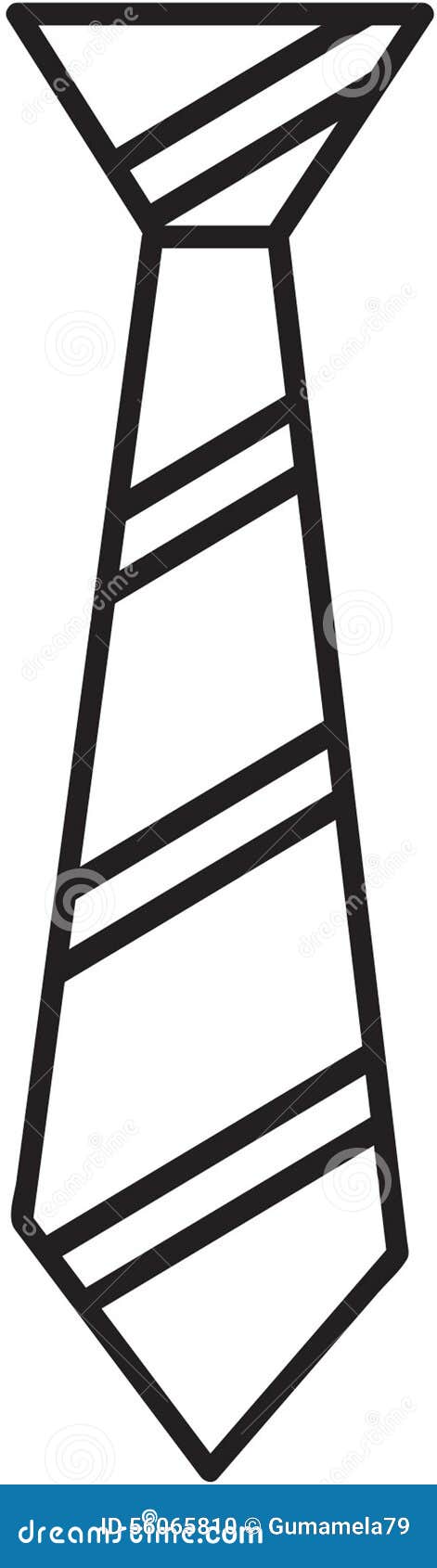 Necktie Clip Art Cartoon Illustration | CartoonDealer.com #32871250