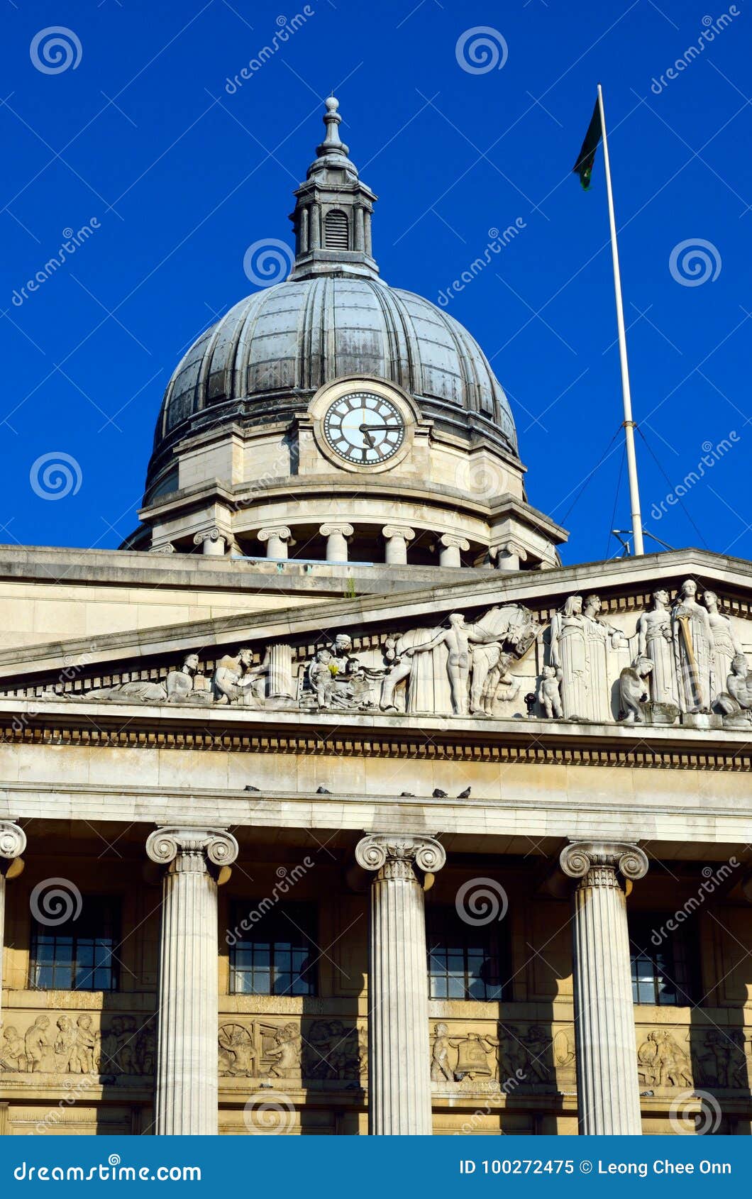 Stock Image of Old Architecture in Nottingham, England Stock Image ...