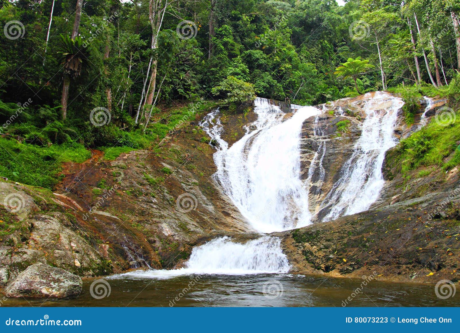 Stock Image of Waterfalls at Cameron Highlands, Malaysia Stock Image ...