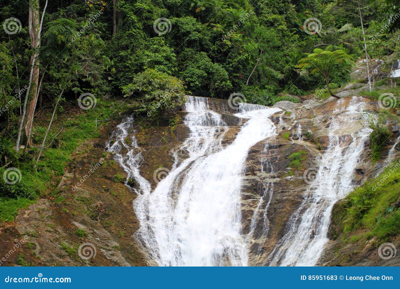 Stock Image of Waterfalls at Cameron Highlands, Malaysia Stock Image ...