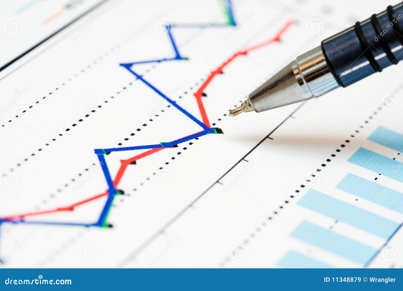 Stock index dynamics. stock image. Image of diagram, annual - 11348879