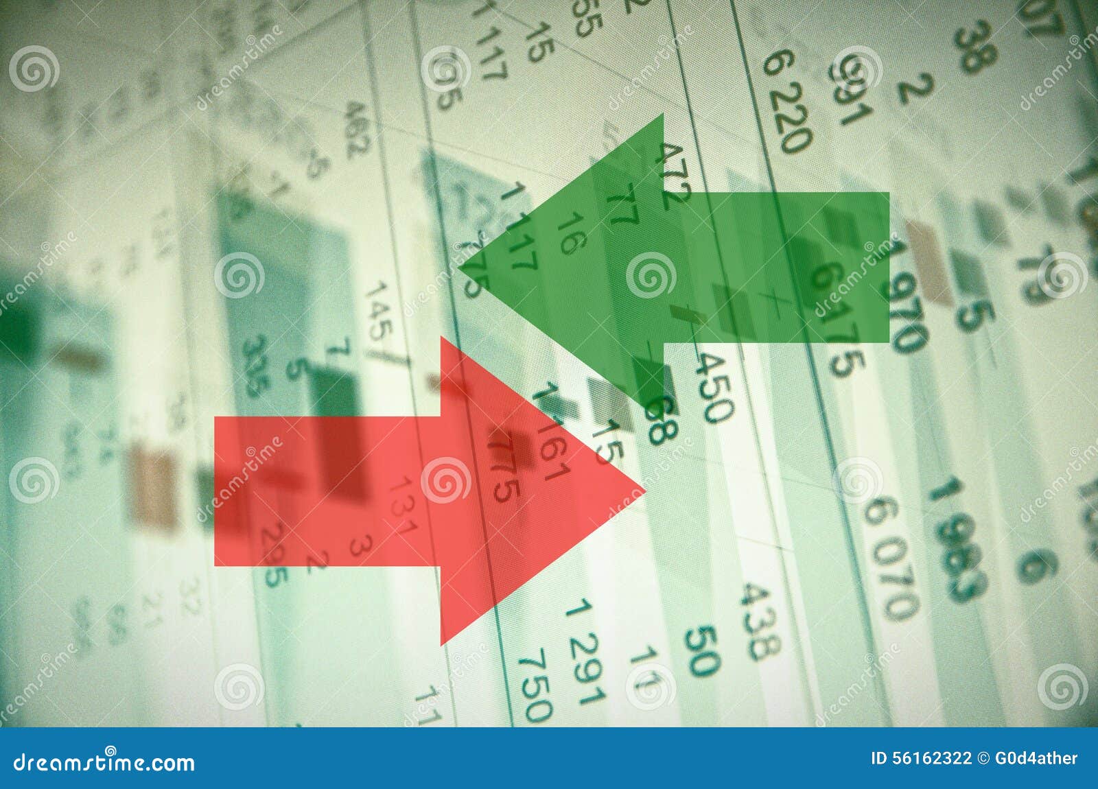 215 Green Stock Market Arrows Stock Photos - Free & Royalty-Free Stock ...