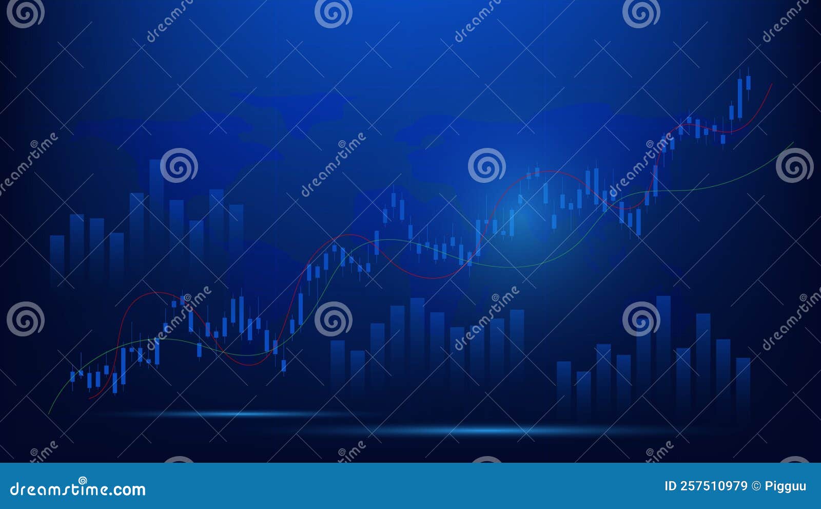 Stock Market and Cryptocurrency Trading Chart Concept. Candlestick and ... Stock Market and Cryptocurrency Trading Chart Concept. Candlestick and ...