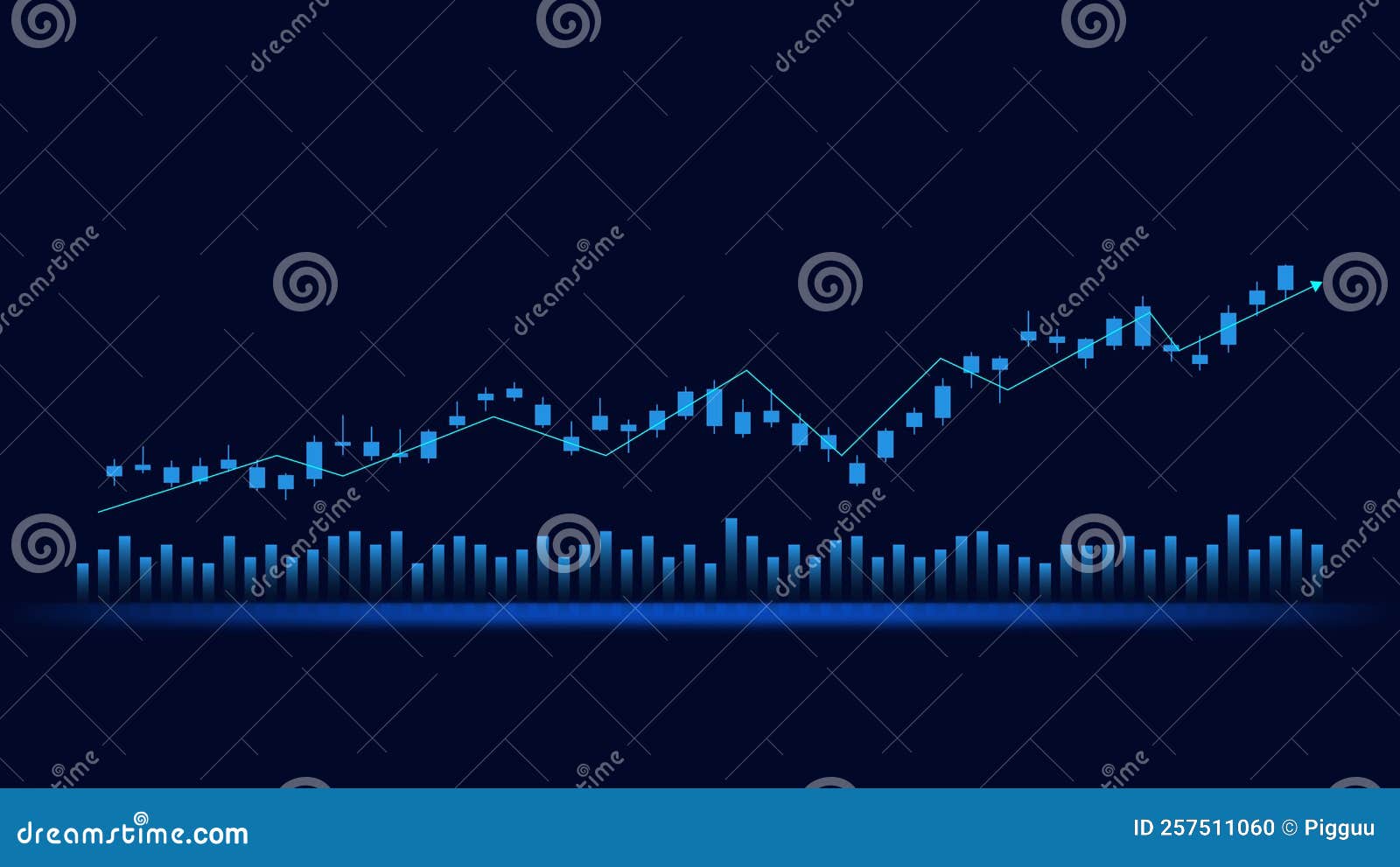 Stock Market and Cryptocurrency Trading Chart Concept. Candlestick and ... Stock Market and Cryptocurrency Trading Chart Concept. Candlestick and ...