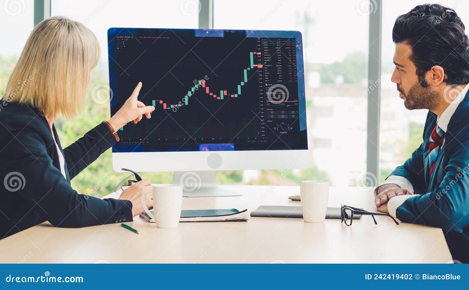 Stock Market Data Chart Analysis by Ingenious Computer Software Stock ...