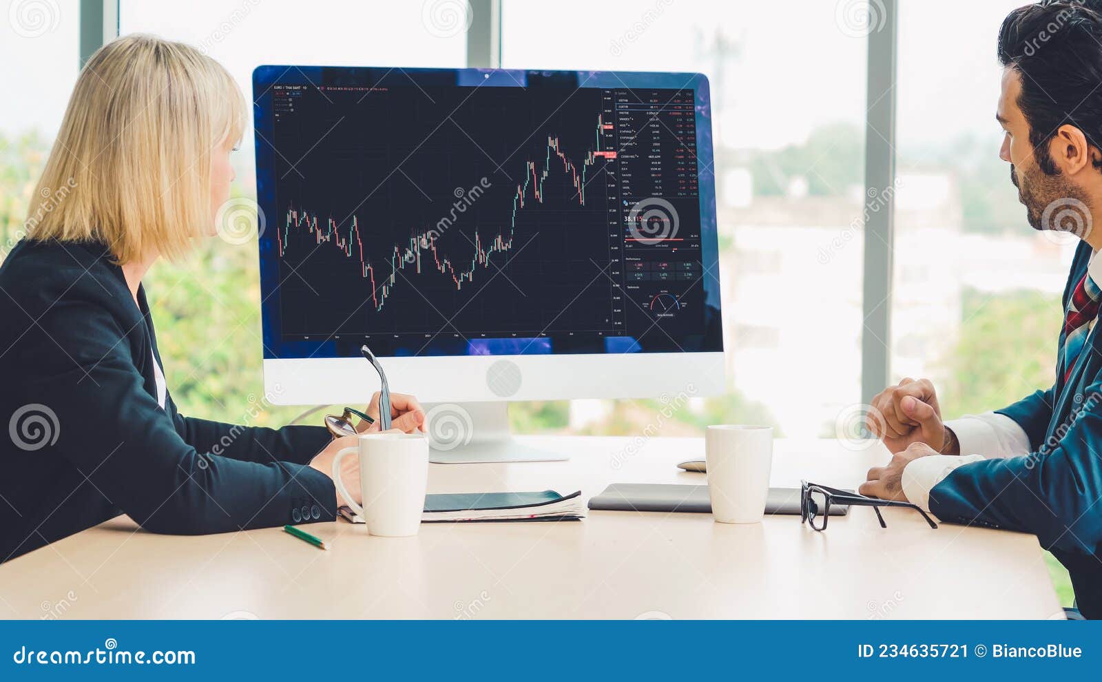 Stock Market Data Chart Analysis by Ingenious Computer Software Stock ...