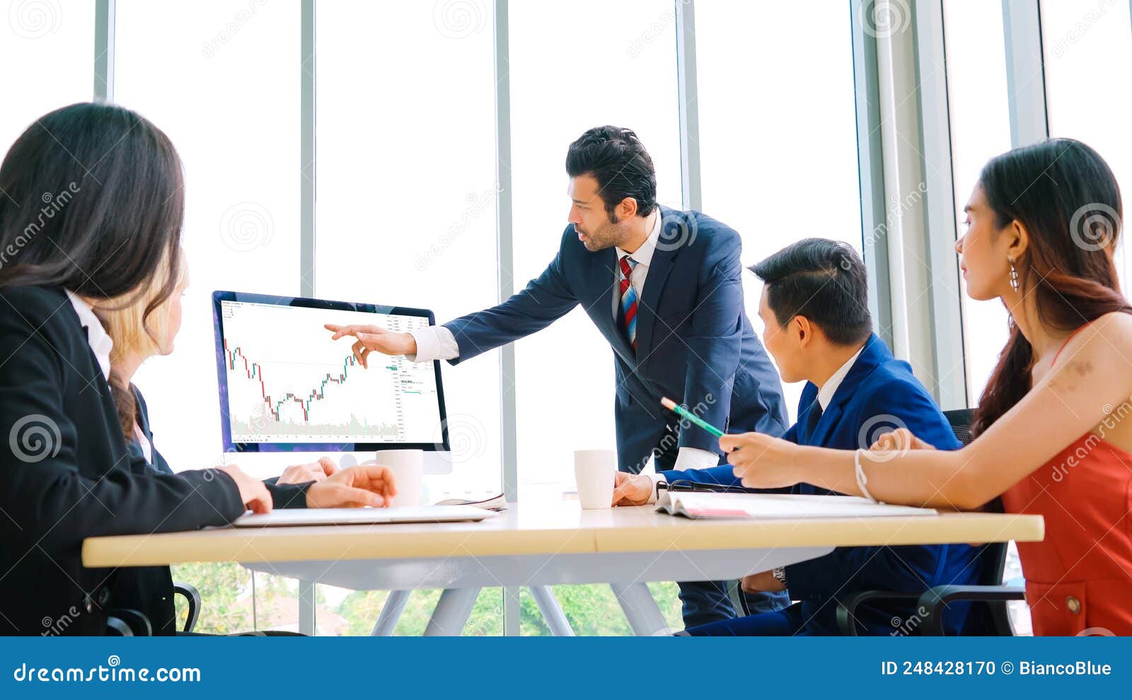 Stock Market Data Chart Analysis by Ingenious Computer Software Stock ...