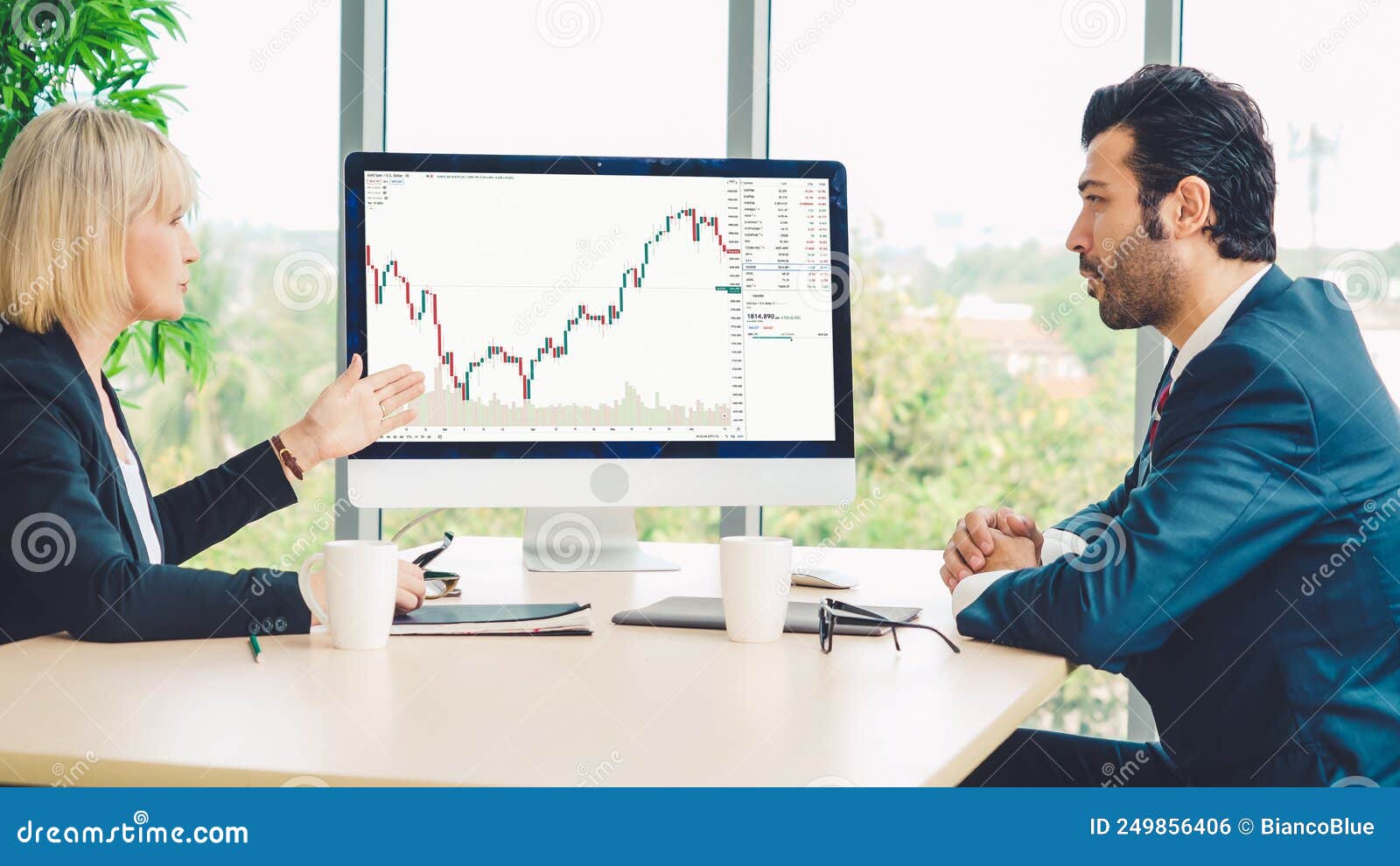 Stock Market Data Chart Analysis by Ingenious Computer Software Stock ...