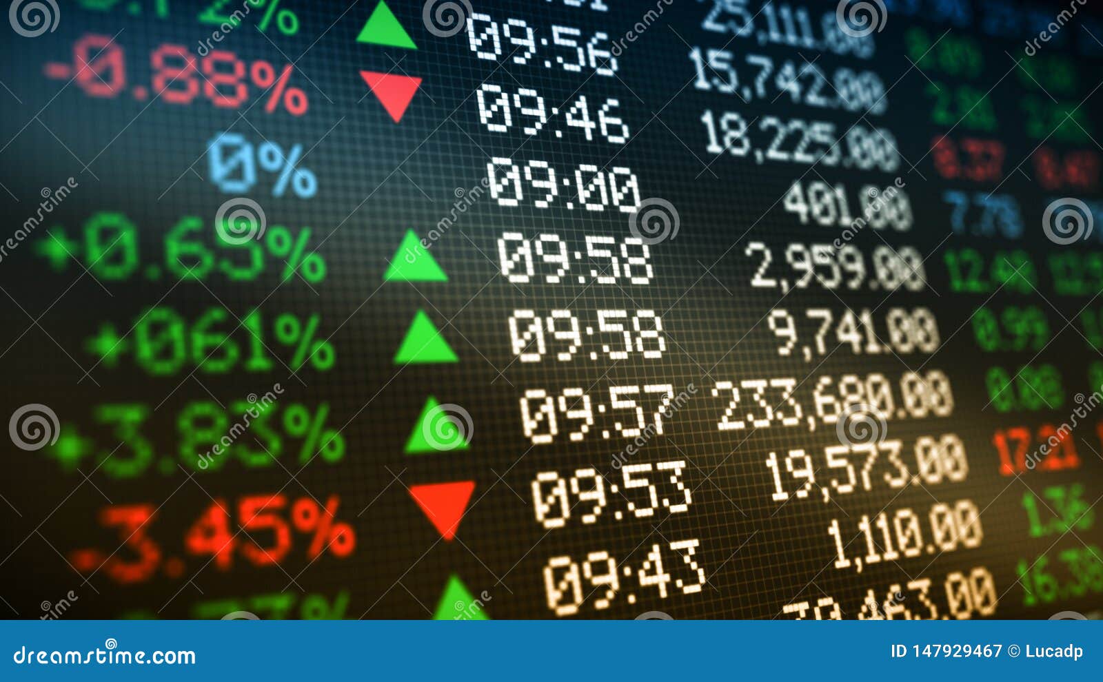 Stock market data stock illustration. Illustration of growth - 147929467