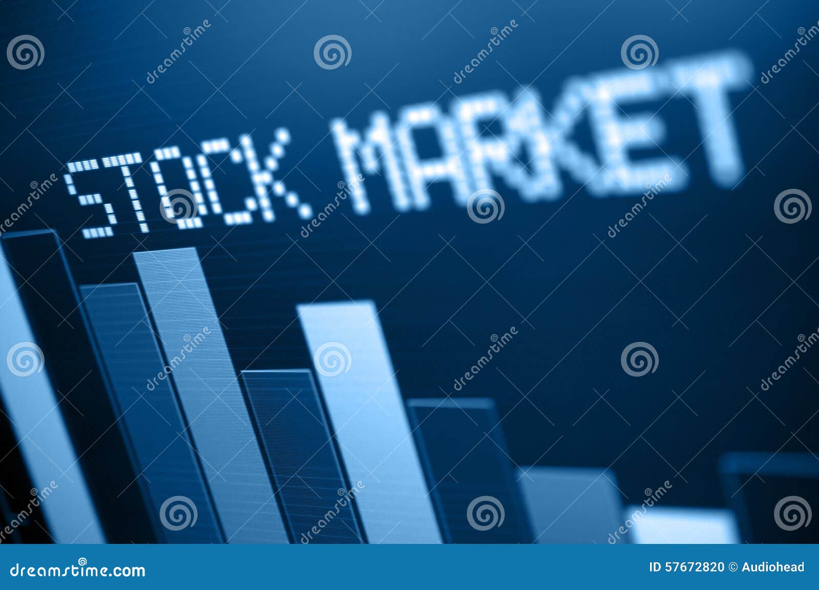 Stock Market Down stock photo. Image of economy, failure - 57672820