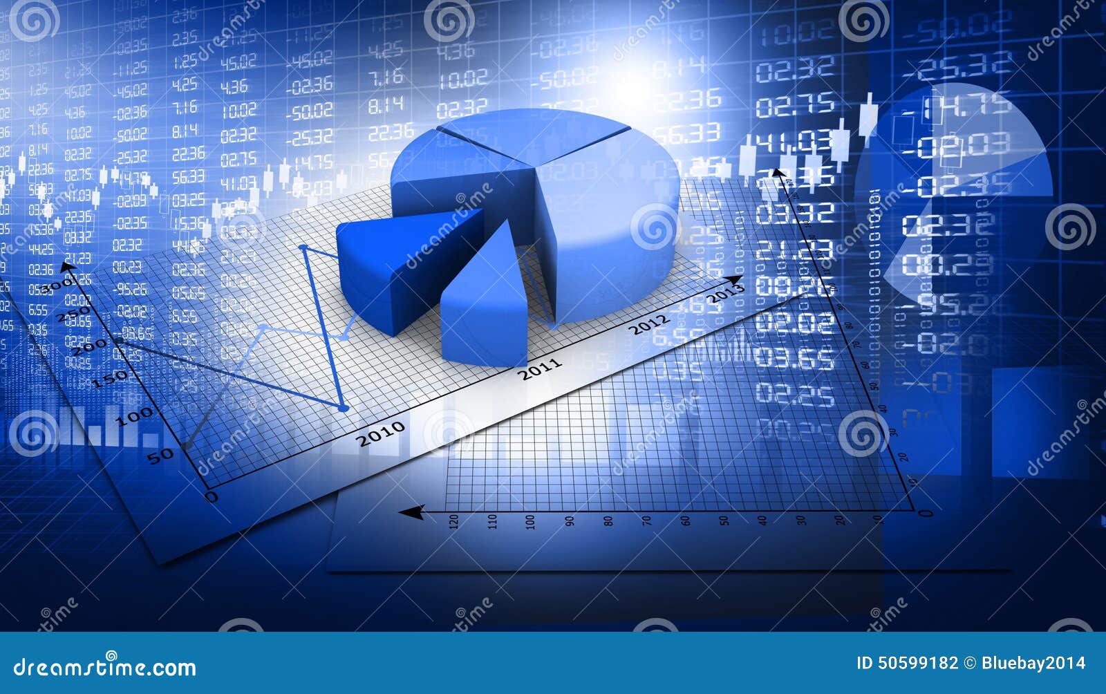Stock market Graph stock photo. Image of exchange, commerce - 50599182