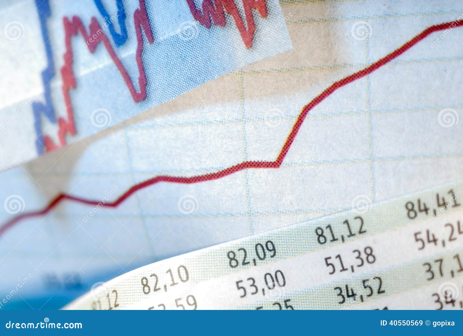 Stock market graph stock image. Image of increase, economy - 40550569