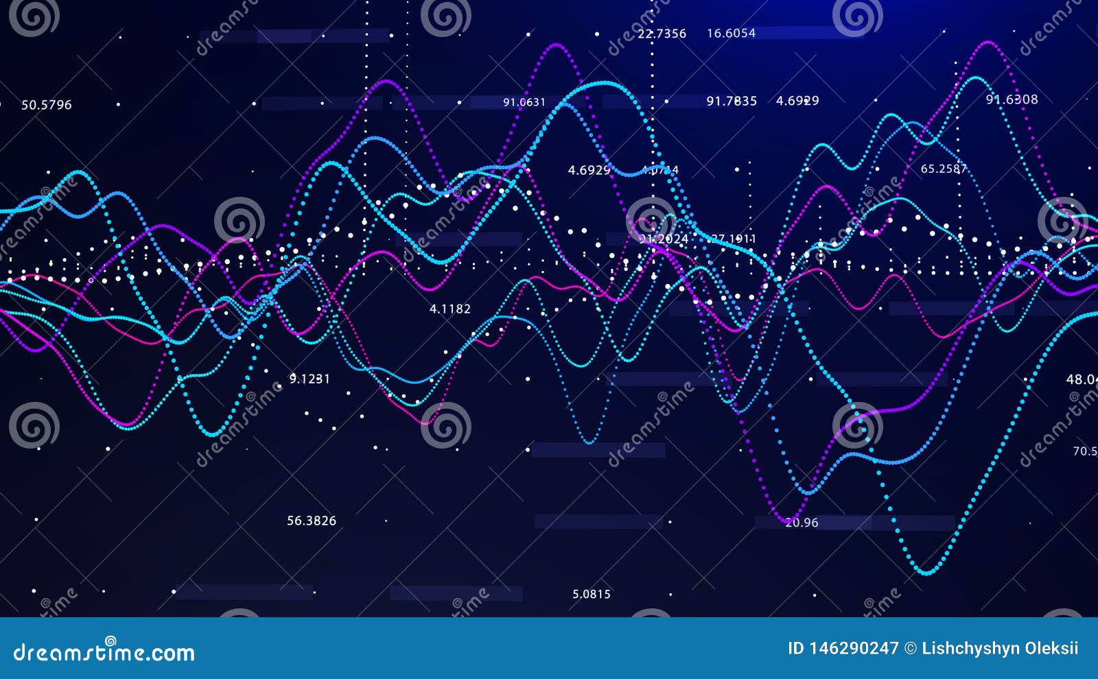 Stock Market Graph Investment Graph Concept 3d Rendering Stock ...