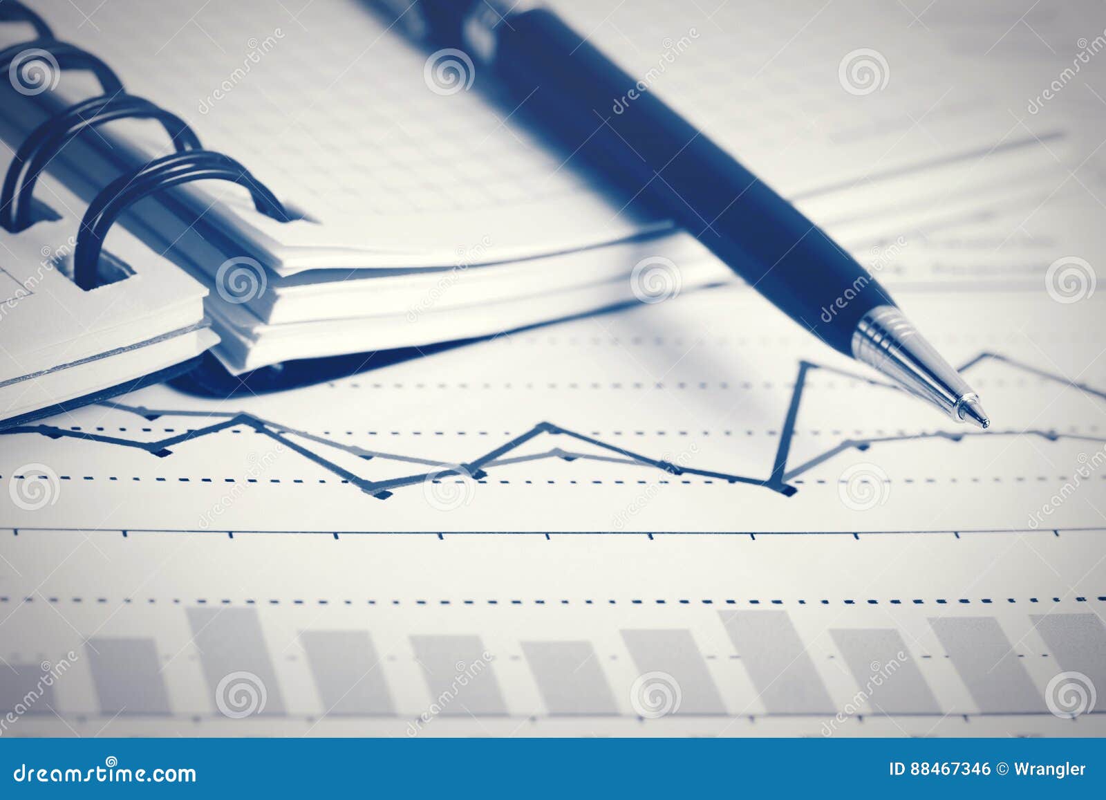 Stock Market Graphs Financial Analysis Stock Photo - Image of investing ...