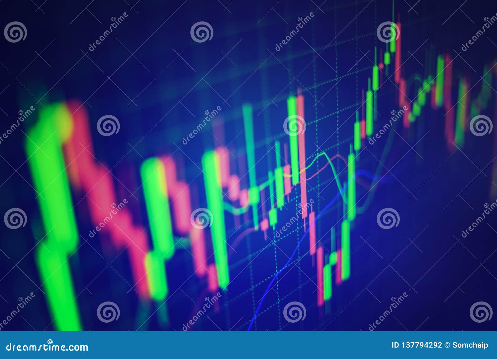 Stock Market Information and Graph. Trend of Forex Indicator Stock ...