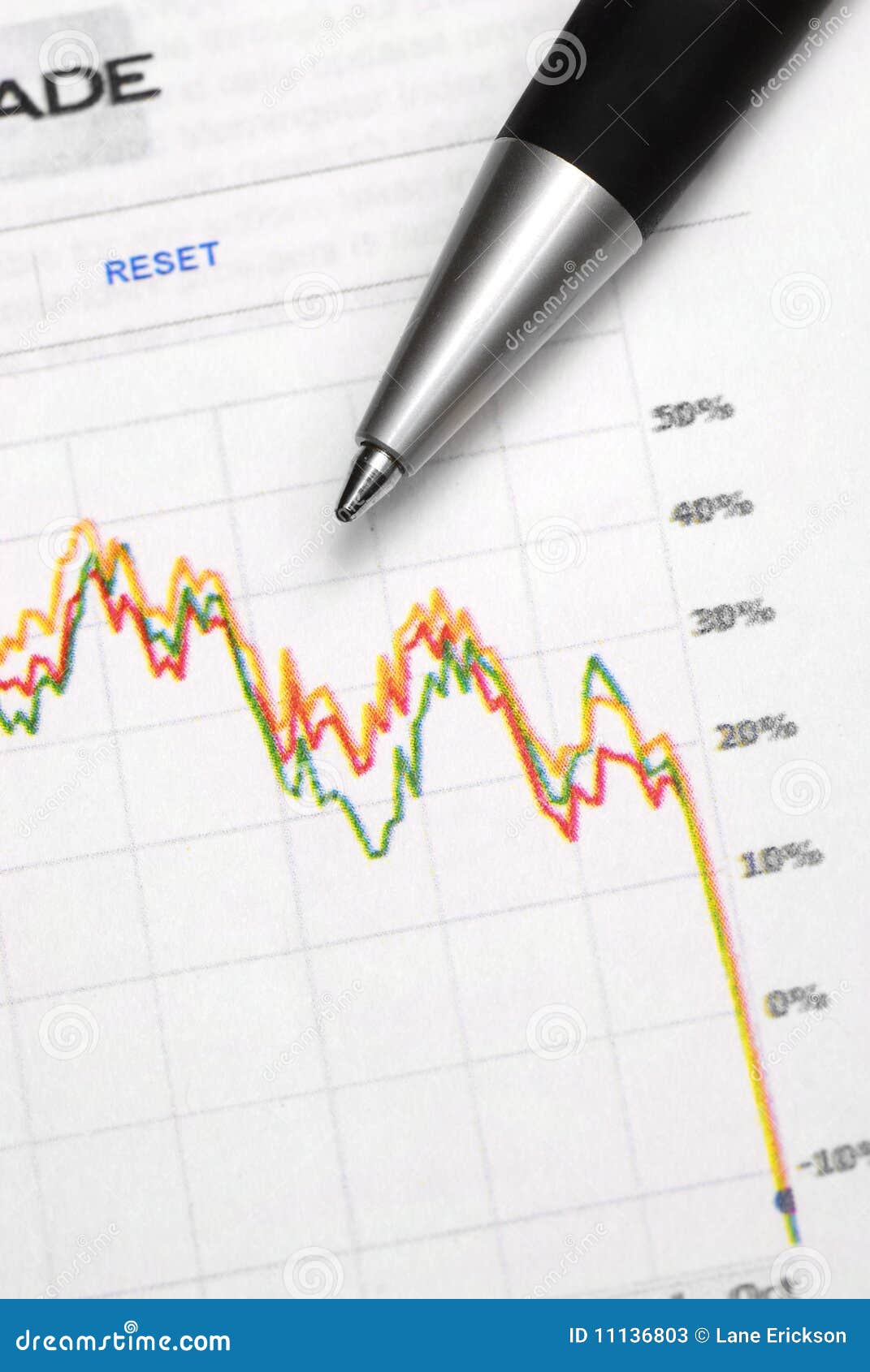 Stock Market Losses stock image. Image of debt, purchase - 11136803
