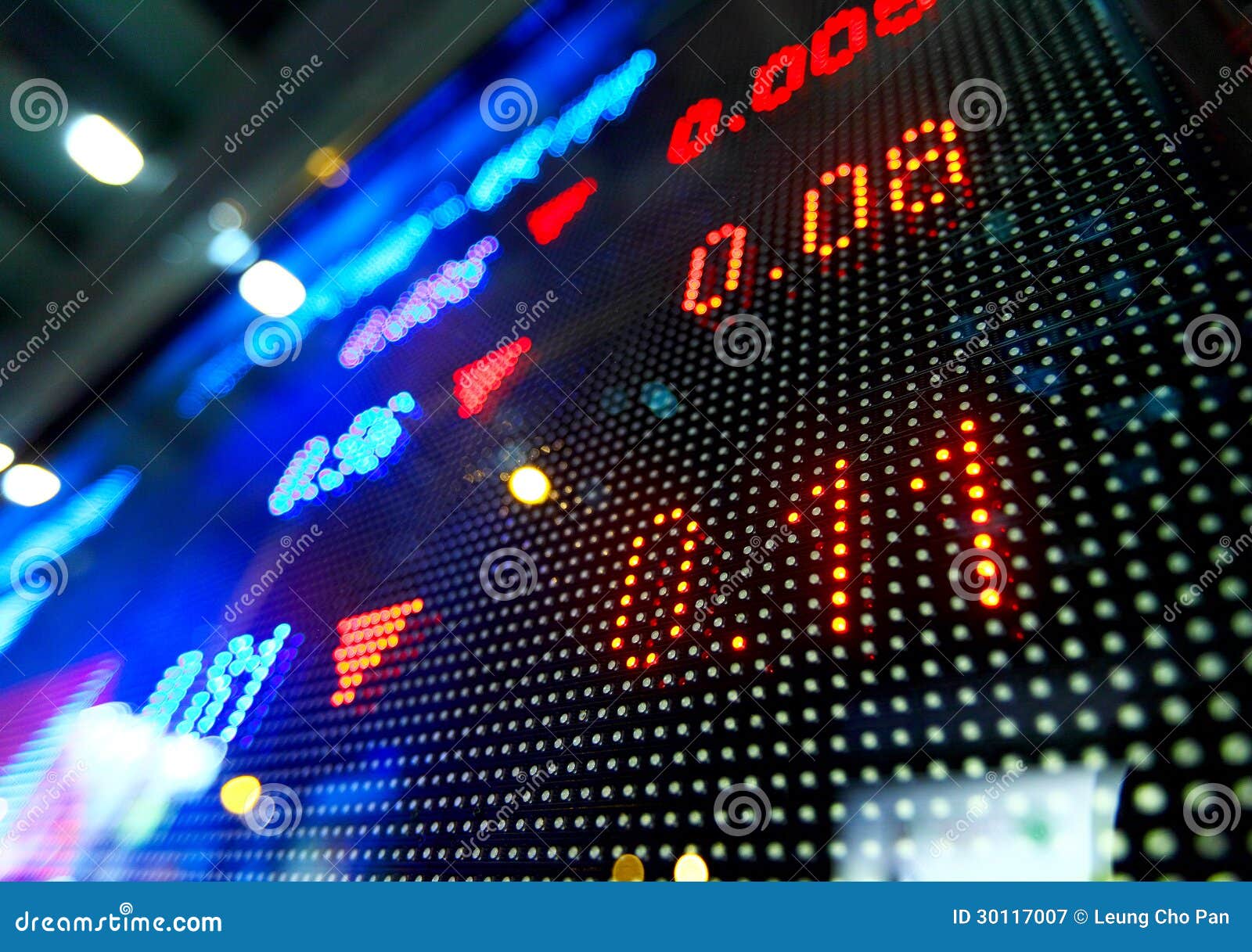 Stock market price display stock image. Image of goal - 30117007