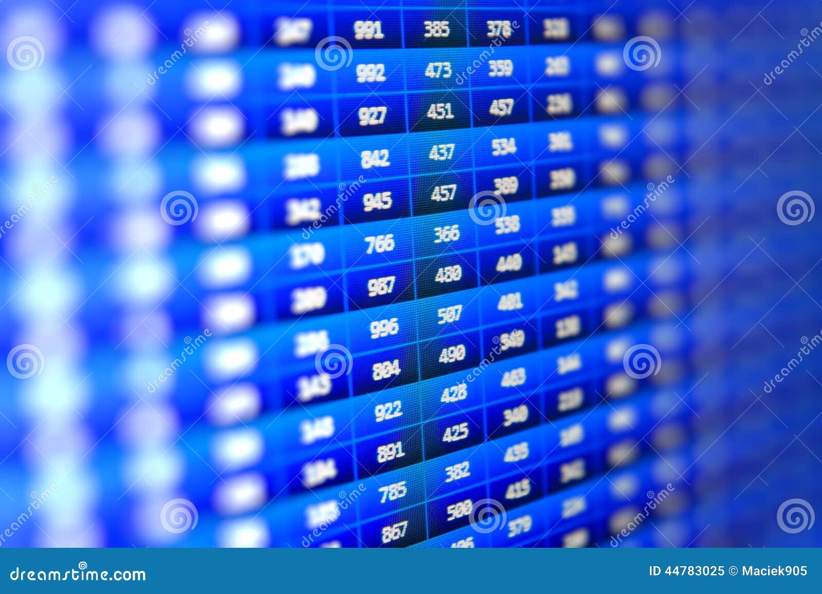 Stock market quotes graph. stock image. Image of banking - 44783025