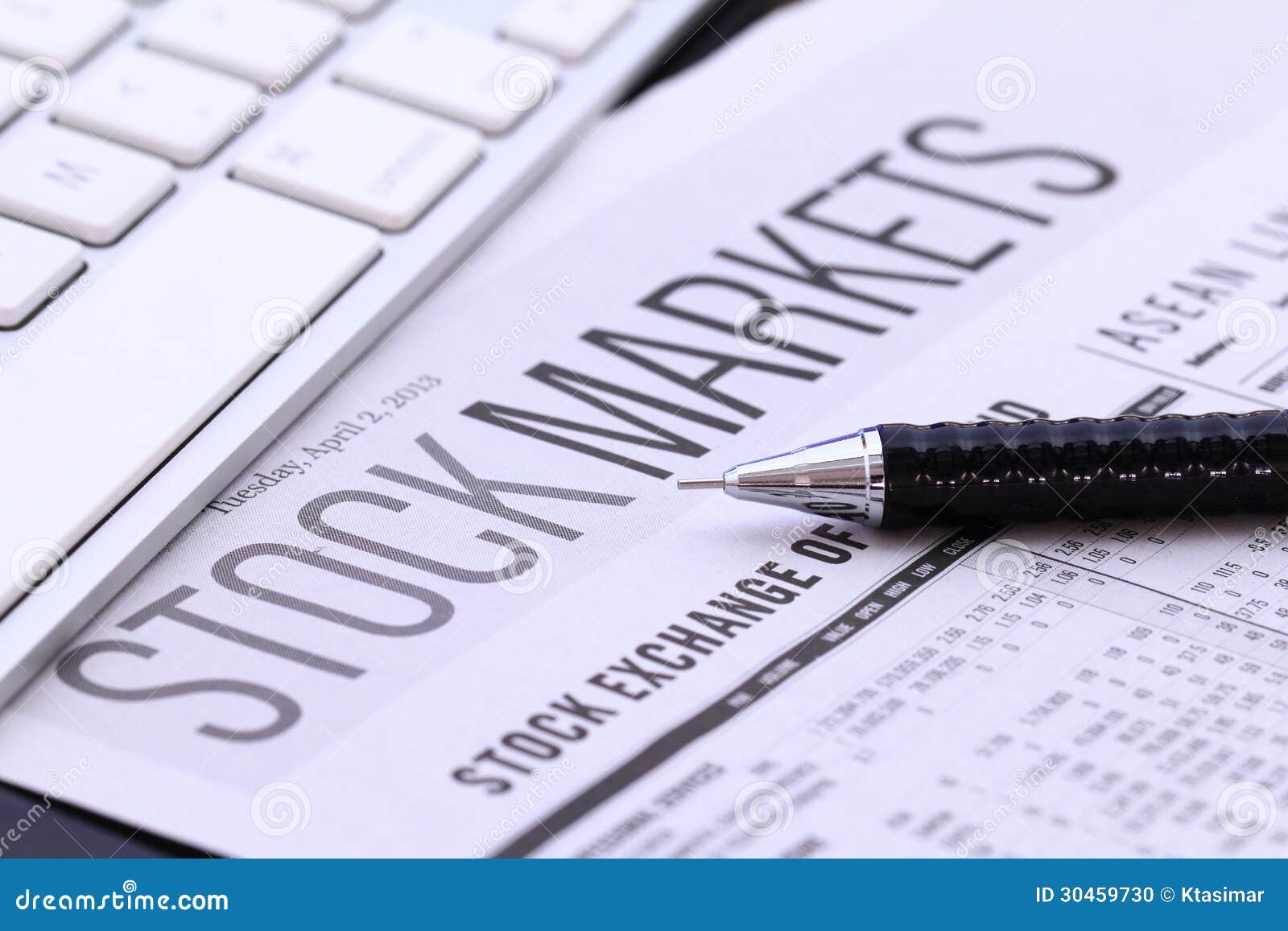 Stock Market Reports stock photo. Image of information - 30459730