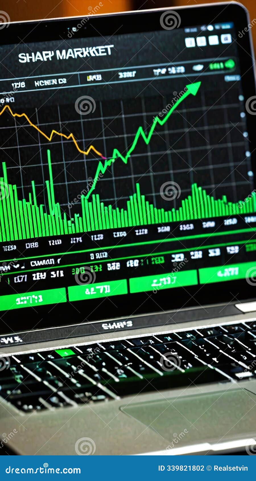 Market Movements stock illustration. Illustration of line - 339821802