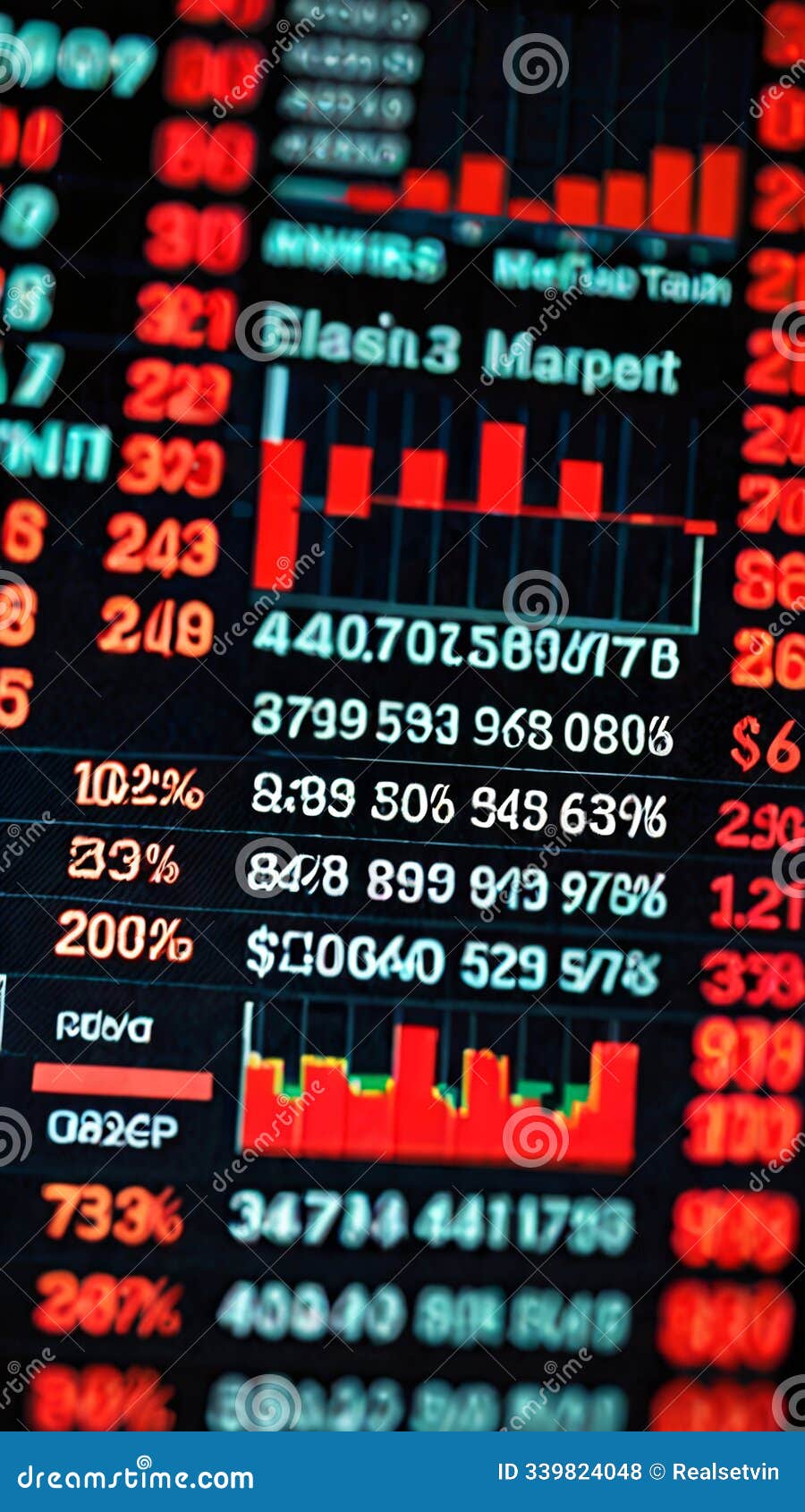 Market Movements stock photo. Image of market, line - 339824048