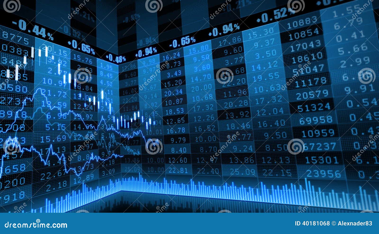 Stock Market_071 stock footage. Video of digital, market - 40181068