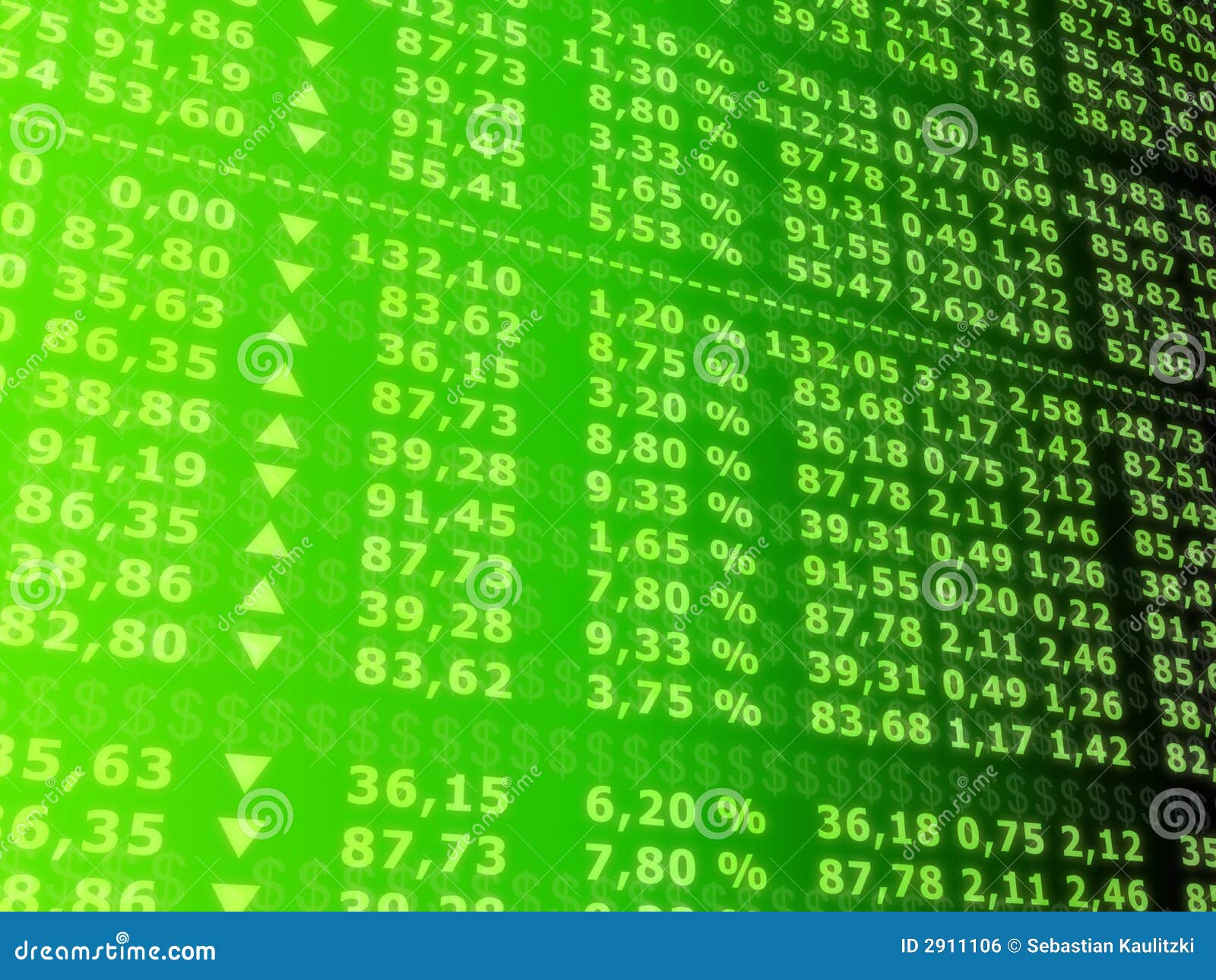 Stock numbers stock illustration. Illustration of analyst - 2911106