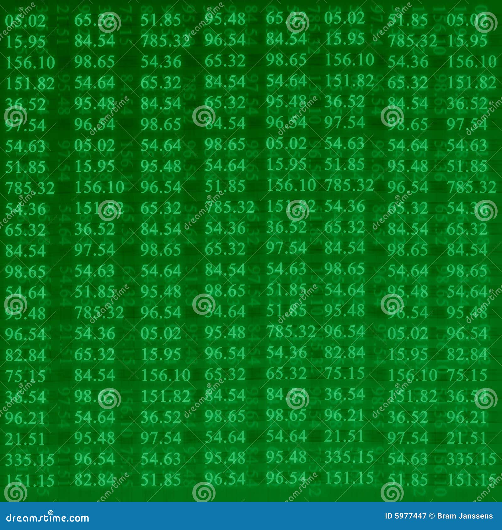 Stock numbers stock illustration. Illustration of global - 5977447