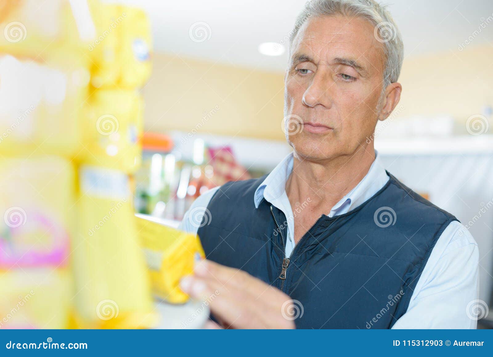 Stock and order filler stock image. Image of quality - 115312903