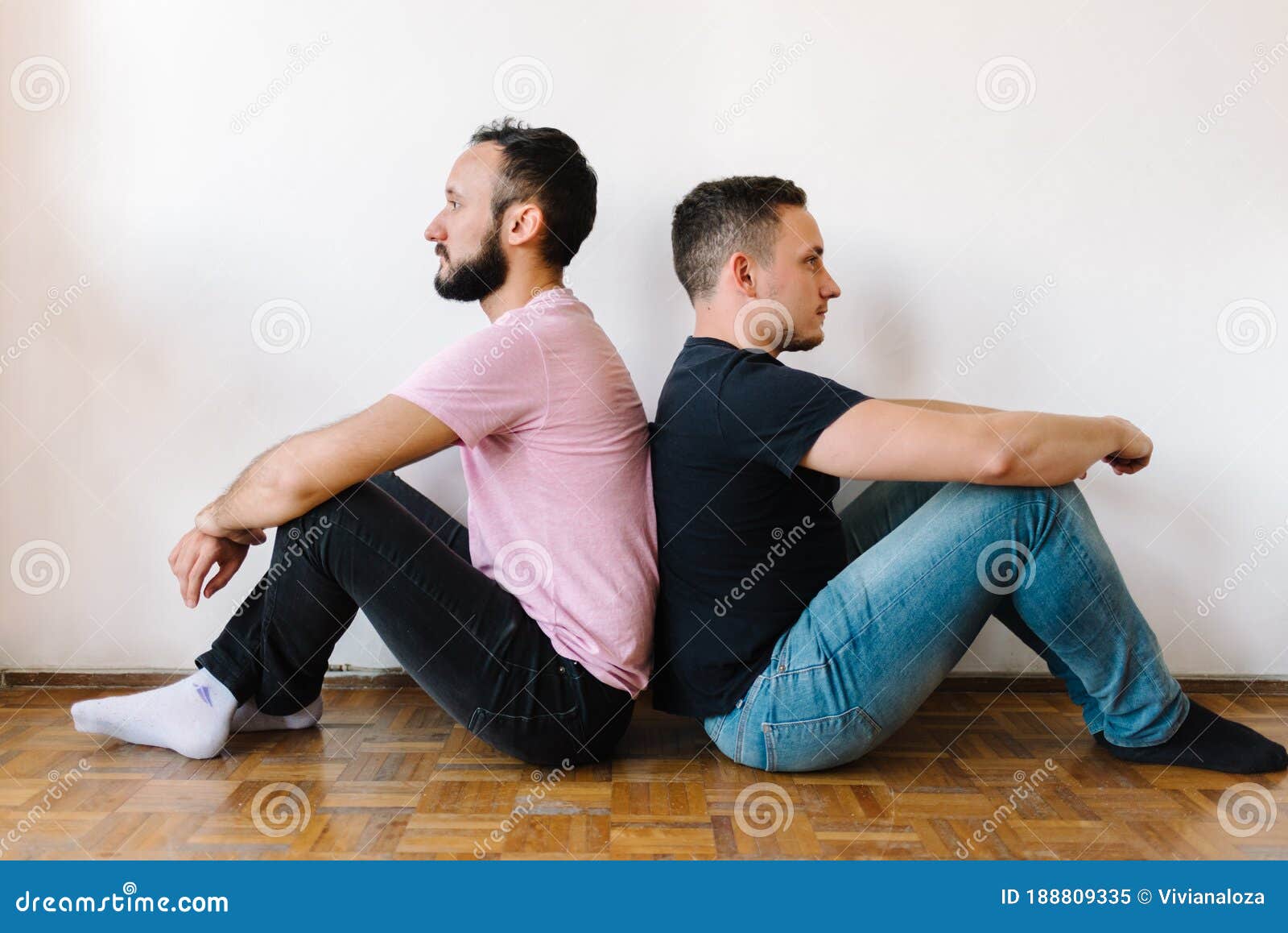 Gay Couple Sitting Back-to-back Stock Image - Image of home, handsome ... Gay Couple Sitting Back-to-back Stock Image - Image of home, handsome ...