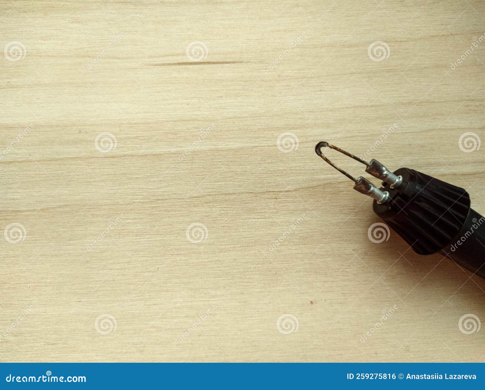 Stock Picture of Pyrography Pen , Tools and Creative Hobby Work. Copy ...